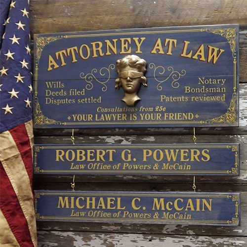 Firefighter Wood Plank Sign with Optional Personalization – A Simpler Time