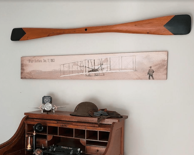 First Flight Wright Brothers Replica Propeller 2nd – A Simpler Time