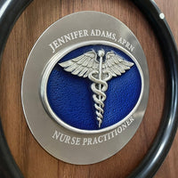 Personalized Nurse Solid Wood Plaque – A Simpler Time