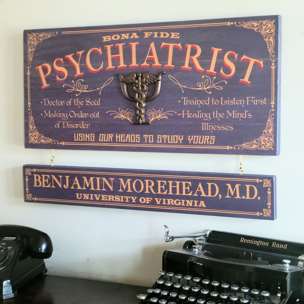 Professional Psychiatrist Wood Sign with Optional Personalization – A ...